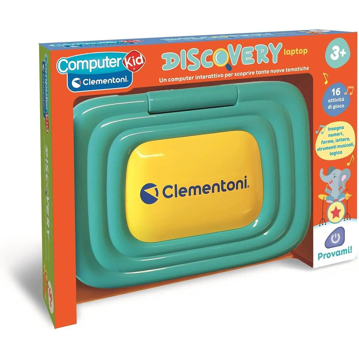 CLEMENTONI Discovery Laptop - 16658 — Mornati Paglia