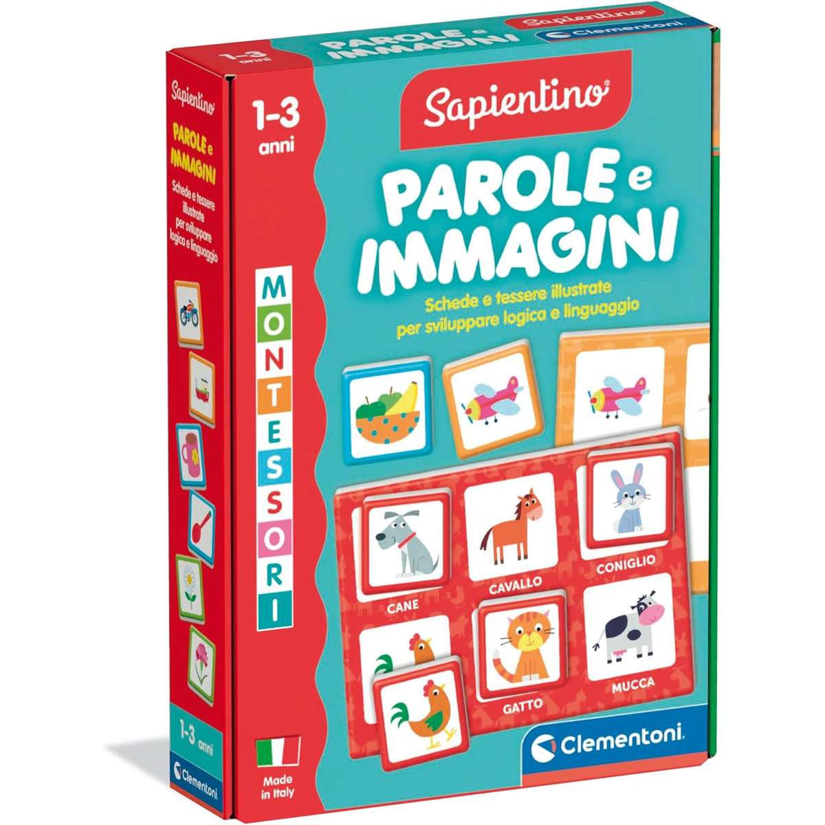 CLEMENTONI Montessori Parole E Immagini - 16848 — Mornati Paglia
