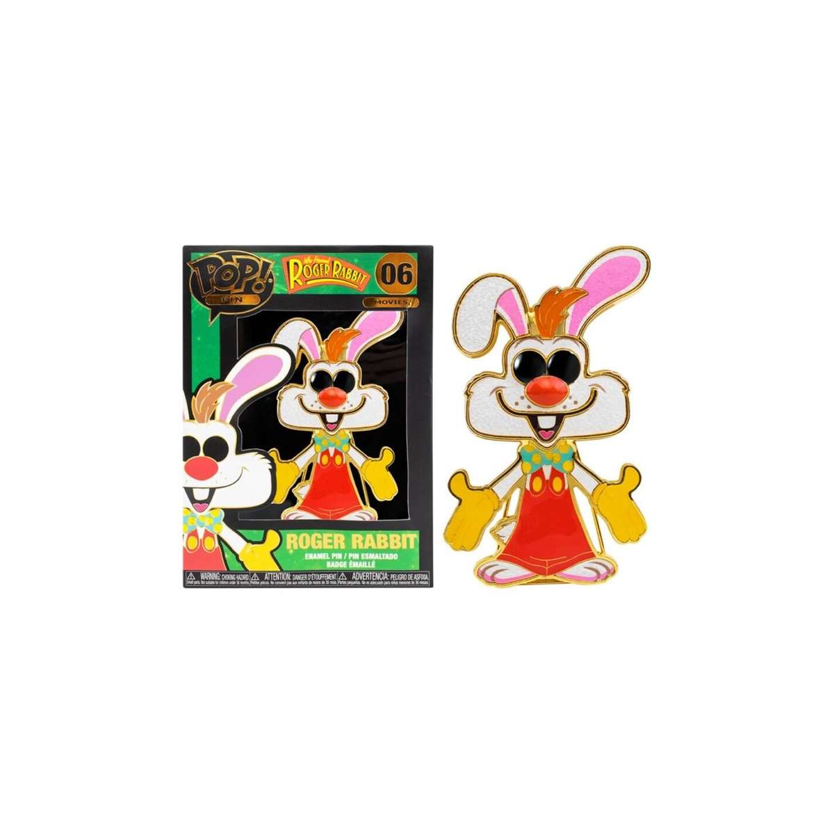 FUNKO Funko Pop Pin Roger Rabbit 06 - FUPI0024 — Mornati Paglia