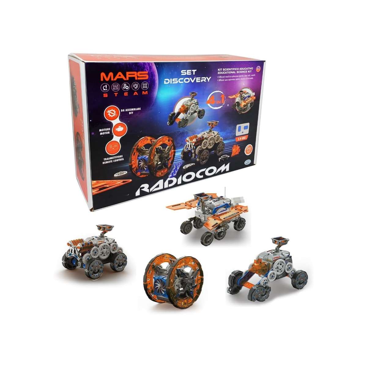 ODS Mars Set Discovery Mezzi Rc 4 In 1 - 40966 — Mornati Paglia
