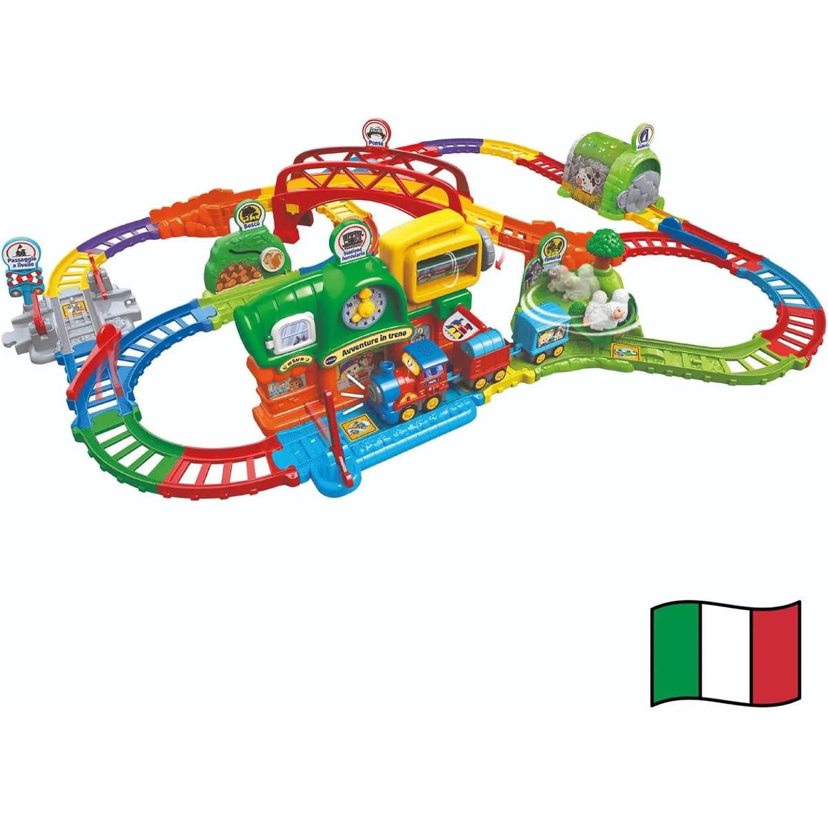 VTECH Vroom Vroom Go Avventure In Treno - 80-583507-007 — Mornati Paglia