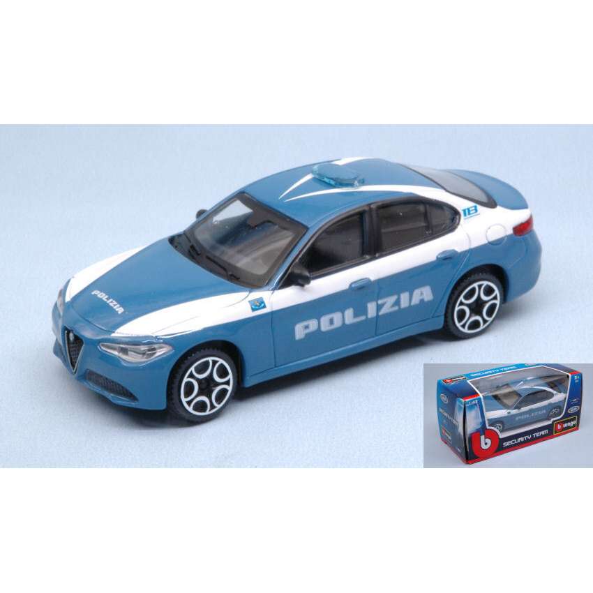 GOLIATH Alfa Romeo Giulia 1:43 - Polizia - 921402.024 — Mornati Paglia