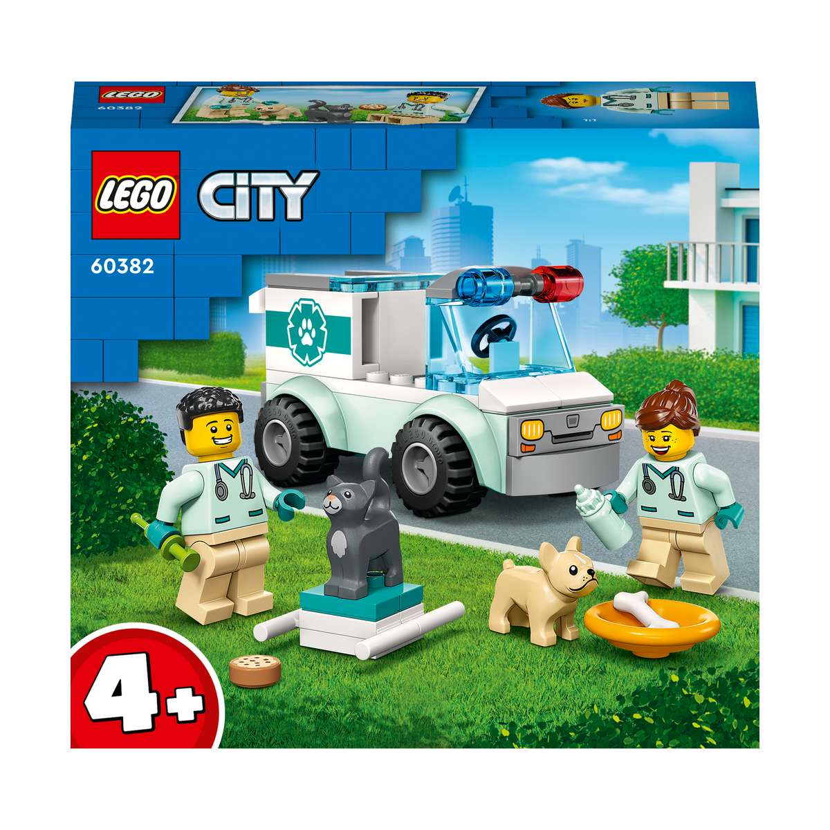 LEGO City Furgoncino Di Soccorso Del Veterinario - 60382 — Mornati Paglia