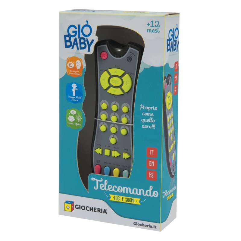 GIOCHERIA Giò Baby Telecomando Luci E Suoni - GGI230007 — Mornati Paglia