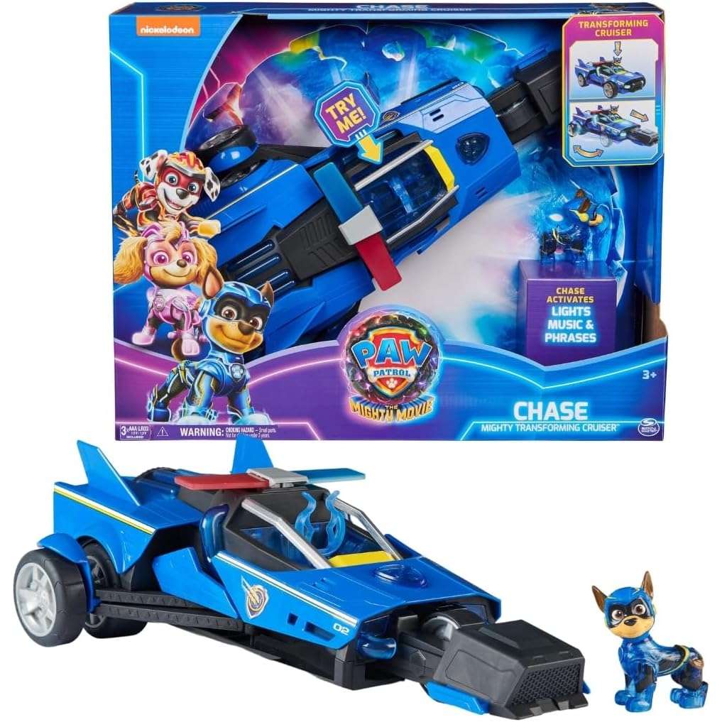 SPIN MASTER Paw Patrol Mighty Chase Deluxe Cruiser - 6067497 — Mornati ...