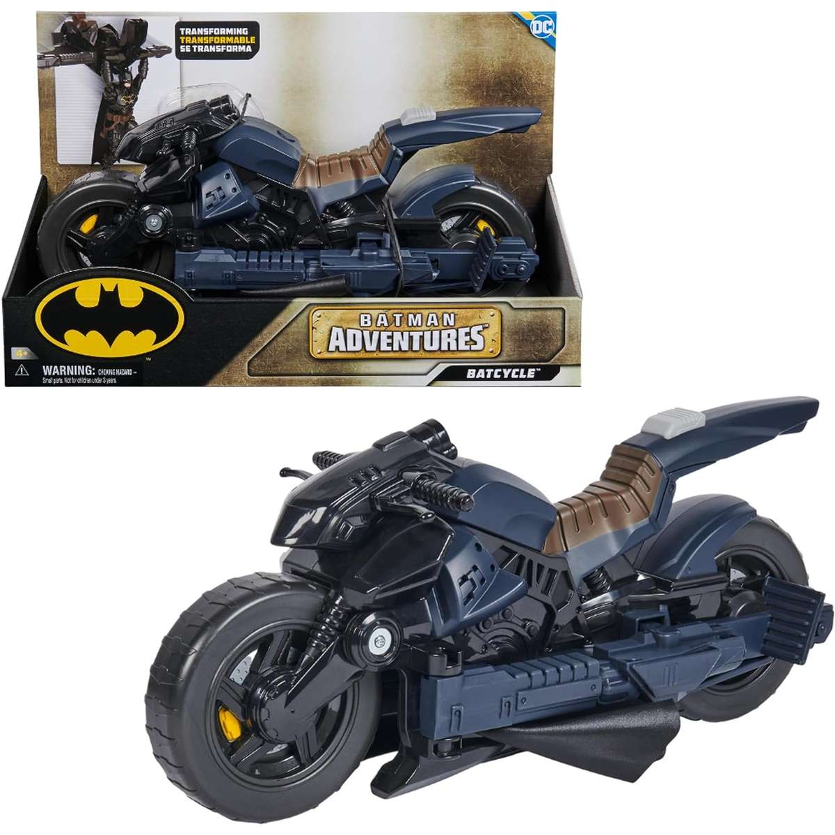 SPIN MASTER Batman Adventures Batcycle 2 In 1 - 6067956 — Mornati Paglia